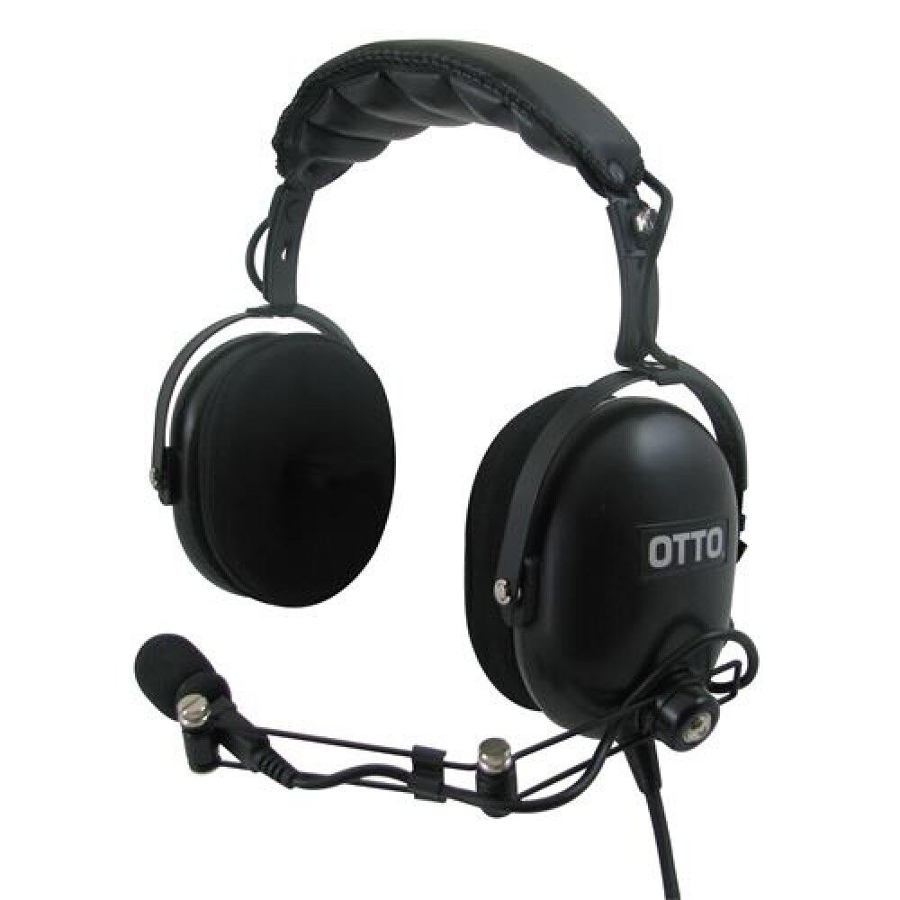 OTTO V4-10480 Over-the-Head Heavy Duty Headset for Icom